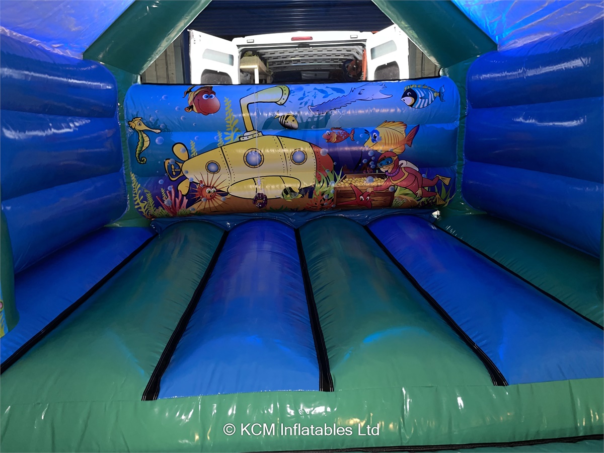 Ocean Theme Bouncy castle & Ball Pool Package - Hire in Derby ...