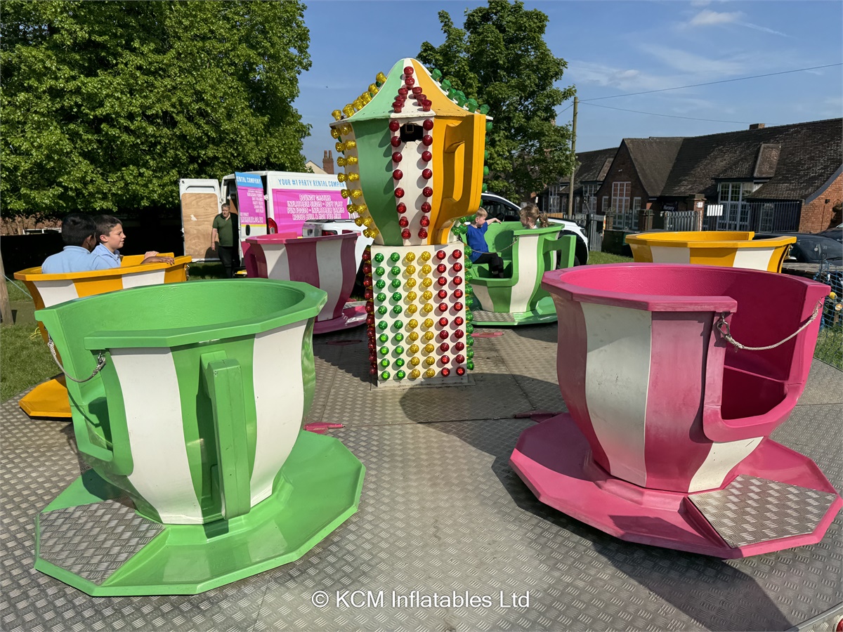Tea Cups Fair Ground Ride (3hrs Staffed) - Hire in Derby, Nottingham ...